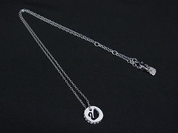 商品情報 ブランド名 SWAROVSKI スワロフスキー 状態ランク ABランク(美品) ライン カラーシルバー系 素材 サイズ 全長:約44.9cmトップ:W 約1.2cm H 約1.2cm ポケット 付属品画像内にあるものが全てになりま...