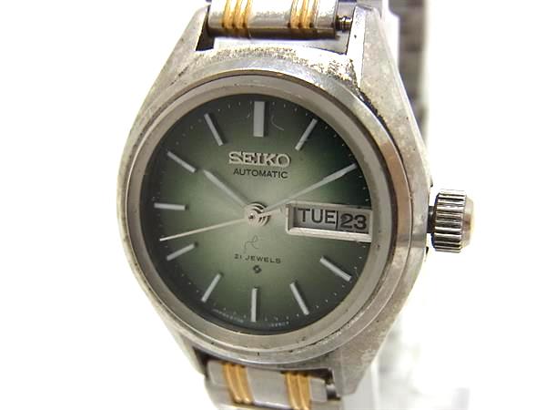 商品情報 ブランド名 SEIKO セイコー 状態ランク Bランク ライン カラーシルバー系×ゴールド系 素材 SS サイズ(cm) フェイス 縦 約2.2cm　横 約2.3cm(リューズ含まず)　ブレス 幅 約1.2cm　腕周り 約16.5...
