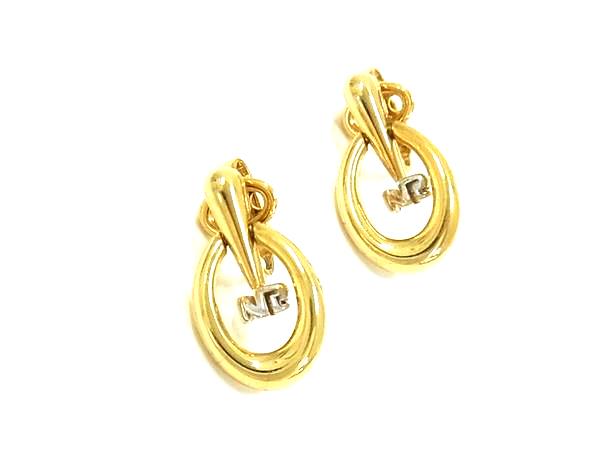 商品情報 ブランド名 NINA RICCI ニナリッチ 状態ランク Bランク ライン カラーゴールド系 素材 サイズ W 約1.5cm　H 約2.5cm ポケット 付属品画像内にあるものが全てになります シリアル及び刻印 状態使用感　擦れ小...