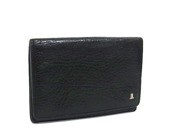 商品情報 ブランド名 LANVIN ランバン 状態ランク Bランク ライン カラーブラック系 素材 レザー サイズ(cm) W 約11cm　H 約7.5cm　D 約0.8cm サイズ(inch) ポケット中 ポケット×3　カード入れ×2 付...