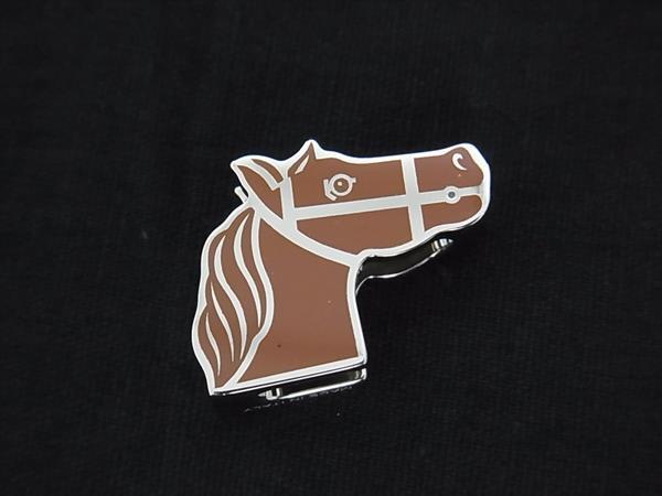 商品情報 ブランド名 HERMES エルメス 状態ランク Aランク(極美品) ライン カラーブラウン系×シルバー系 素材 サイズ W 約2.4cm　H 約1.7cm ポケット 付属品画像内にあるものが全てになります シリアル及び刻印 状態使...