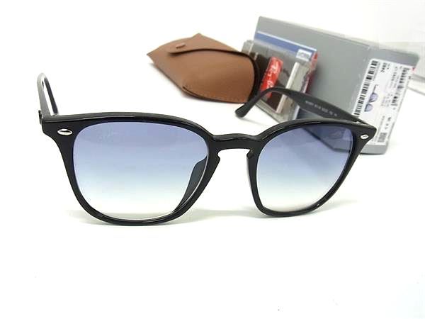 商品情報 ブランド名 Ray-Ban レイバン 状態ランク Sランク(未使用品) ライン カラーブラック系×レンズ ネイビーグラデーション系 素材 サイズ フレーム 約14.2cm　テンプル 約13.5cm　レンズ 縦 約4.3cm　横 約...