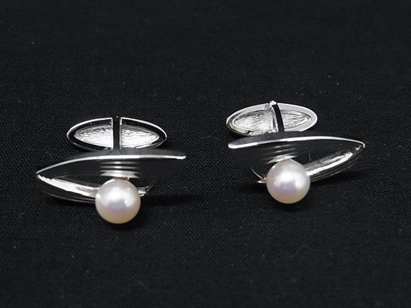 商品情報 ブランド名 MIKIMOTO ミキモト 状態ランク Bランク ライン カラーシルバー系 素材 SV925 サイズ W 約2.1cm　H 約1.5cmパール:約7mm ポケット 付属品画像内にあるものが全てになります シリアル及び刻...