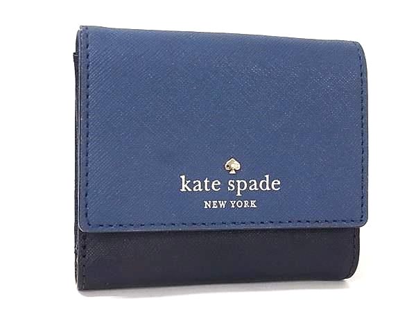 商品情報 ブランド名 kate spade ケイトスペード 状態ランク Aランク(美品) ライン カラーネイビー系 素材 レザー サイズ(cm) W 約10.5cm　H 約9.5cm　D 約1cm サイズ(inch) W 約4.13inch...