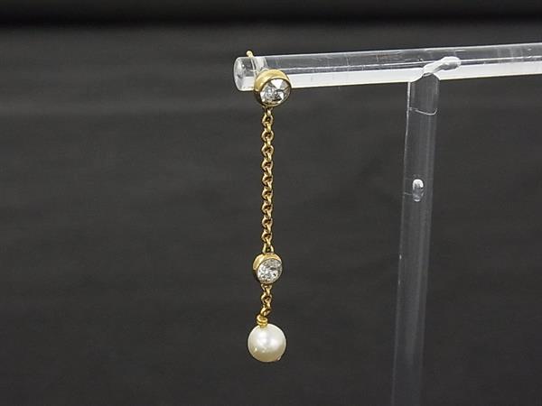 商品情報 ブランド名 ChristianDior クリスチャンディオール 状態ランク Bランク ライン カラーゴールド系 素材 サイズ(cm) W (最大部)約0.6cm　H 約4.8cm サイズ(inch) ポケット 付属品画像内にあるも...