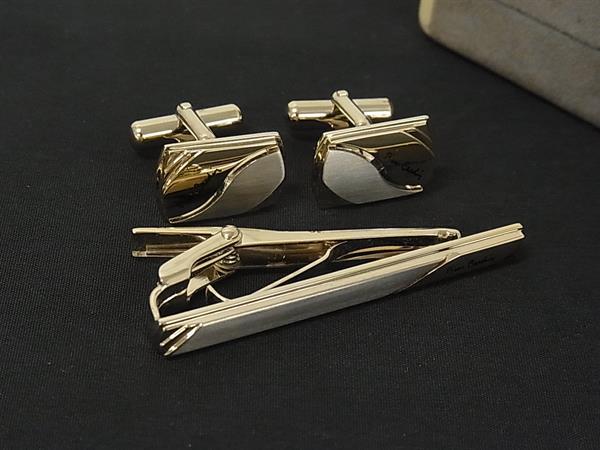 商品情報 ブランド名 pierre cardin ピエールカルダン 状態ランク Aランク(美品) ライン カラーゴールド系×シルバー系 素材 サイズ(cm) ネクタイピン:全長約5cmカフスボタン:W約1.7cm H約1.1cm サイズ(i...