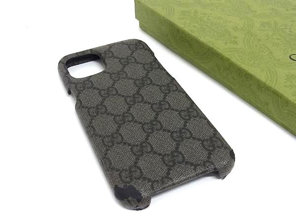 商品情報 ブランド名 GUCCI グッチ 状態ランク Bランク ライン カラーグレー系 素材 PVC サイズ(cm) W 約8.5cm　H 約16.5cm　D 約1.5cm サイズ(inch) W 約3.35inch　H 約6.50inch...