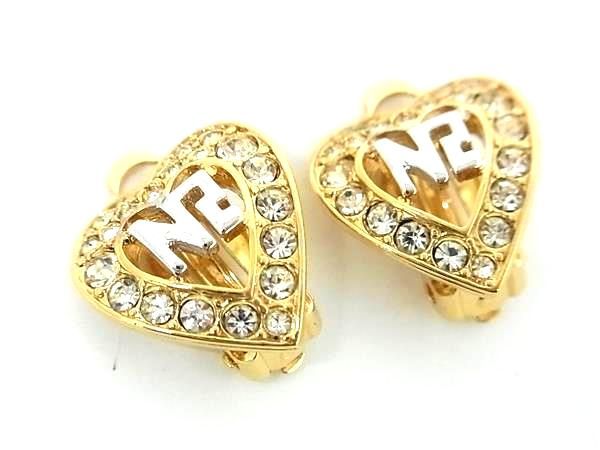 商品情報 ブランド名 NINA RICCI ニナリッチ 状態ランク Aランク(極美品) ライン カラーゴールド系 素材 サイズ W 約1.5cm　H 約1.8cm ポケット 付属品画像内にあるものが全てになります シリアル及び刻印 状態使用...