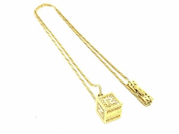 商品情報 ブランド名 NINA RICCI ニナリッチ 状態ランク ABランク(美品) ライン カラーゴールド系 素材 サイズ 全長:約62.5cmトップ W 約1.2cm　H 約1.8cm ポケット 付属品画像内にあるものが全てになります...