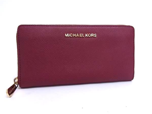 商品情報 ブランド名 MICHAEL KORS マイケルコース 状態ランク ABランク(美品) ライン カラーボルドー系 素材 レザー サイズ W 約20.5cm　H 約10cm　D 約2cm ポケット中 ポケット×2　札入れ×2　小銭入れ...