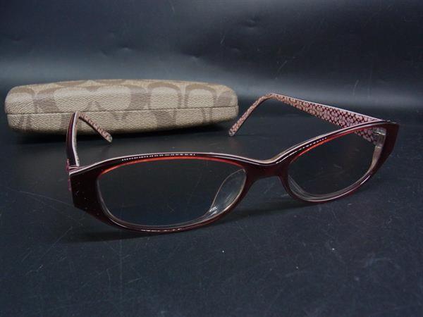 商品情報 ブランド名 COACH コーチ 状態ランク ABランク(美品) ライン カラーレッド系×レンズ：クリアグレー系 素材 サイズ フレーム 約13.2cm　テンプル 約14cm　レンズ 縦 約2.7cm　横 約4.9cm ポケット 付...