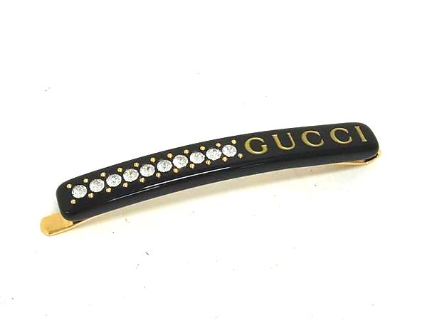 商品情報 ブランド名 GUCCI グッチ 状態ランク SAランク(新品同様) ライン カラーブラック系×ゴールド系 素材 サイズ(cm) 全長:約6cm　幅:約0.7cm サイズ(inch) ポケット 付属品画像内にあるものが全てになります...