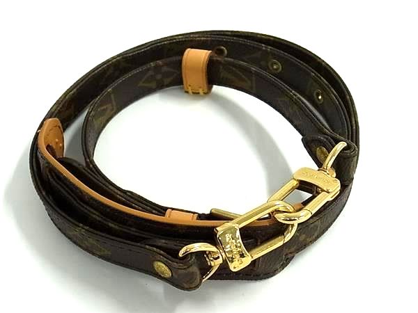 商品情報 ブランド名 LOUIS VUITTON ルイヴィトン 状態ランク Aランク(美品) ラインモノグラム カラーブラウン系 素材 サイズ(cm) 全長 約101cm〜約119cm(調節可能、ベルト穴×7)　幅 約1.5cm サイズ(i...