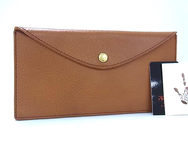 商品情報 ブランド名 PRARE プレリー 状態ランク Aランク(極美品) ライン カラーブラウン系 素材 レザー サイズ(cm) W 約17.5cm　H 約9cm　D 約0.5cm サイズ(inch) W 約6.89inch　H 約3.5...