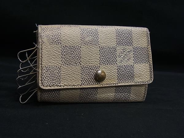 商品情報 ブランド名 LOUIS VUITTON ルイヴィトン 状態ランク BCランク ラインダミエアズール カラーアイボリー系 素材 サイズ(cm) W 約10cm　H 約7cm　D 約2cm サイズ(inch) ポケット 付属品画像内に...