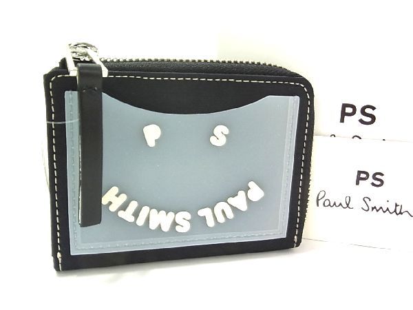 商品情報 ブランド名 PS Paul Smith ピーエスポールスミス 状態ランク Sランク(未使用品) ライン カラーブラック系 素材 ポリエステル100％ サイズ W 約10.5cm　H 約8cm　D 約1cm ポケット外 ポケット×1...