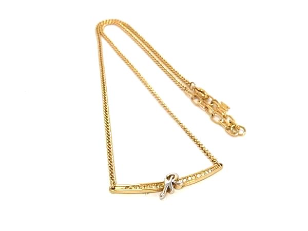 商品情報 ブランド名 NINA RICCI ニナリッチ 状態ランク ABランク(美品) ライン カラーゴールド系 素材 サイズ(cm) 全長:約45.9cmトップ:W 約4cm　H 約0.6cm サイズ(inch) 全長:約18.07inc...