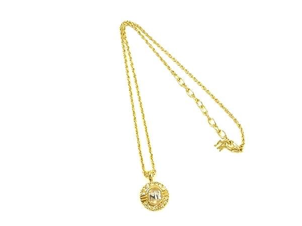 商品情報 ブランド名 NINA RICCI ニナリッチ 状態ランク Aランク(極美品) ライン カラーゴールド系 素材 サイズ(cm) 全長:約44.3cmトップ:W 約1.5cm　H 約1.5cm サイズ(inch) ポケット 付属品画像...