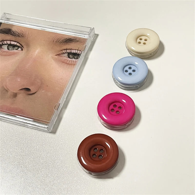 スマホグリップ ボタン 韓国 可愛い おしゃれ 全機種 スタンド 落下防止 Samsung iPhone Galaxy 動画視聴 くすみカラー リング ボタンデザインのスマホグリップで、かわいさと実用性を両立♪ 【カラー】ローズピンク、ブル...