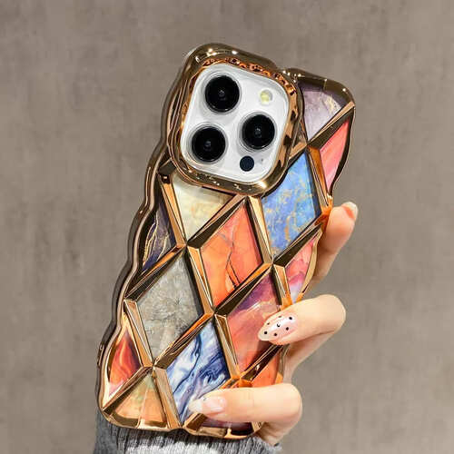 iPhone ケース ウェーブ 厚みのある ふち カバー スマホケース シリコン うねうね なみなみ おしゃれ 無地 シンプル かわいい 耐衝撃 ユニセックス キャンディカラー レトロ 原宿 韓国 Y2K 女の子 赤 黒 水色 白 16 1...
