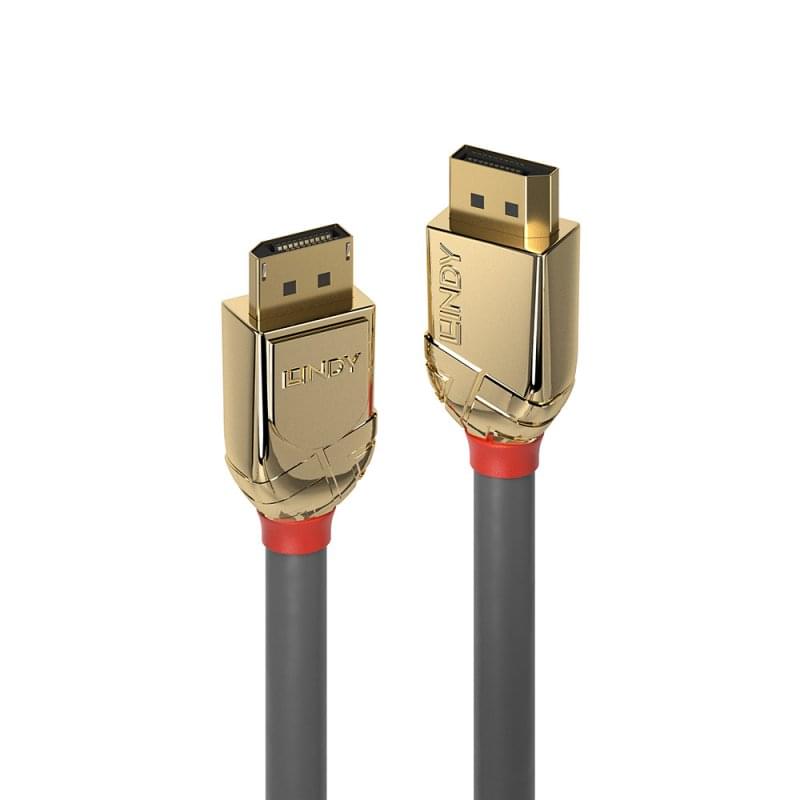 DisplayPort 1.2 ケーブル 5.0m 21.6Gbpsの高速伝送に対応したDisplayPort1.2ケーブル VESA協会の基準にを満たし、Full HD@240Hz、4K@60Hzの超高解像度出力に対応しています フルメタ...
