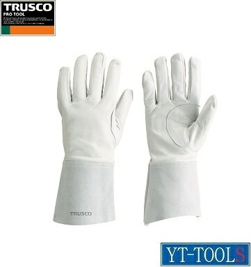メーカー：TRUSCO(トラスコ) 商品名：アルゴン溶接用5本指手袋【TYA-T5】 【特長】 ●アルゴン溶接時の微細な溶接作業に適しています。 ●掌部に牛本革を使用する事で細かな作業に対応します。 【仕様】 ●厚さ：袖部：1.2mm掌部：...