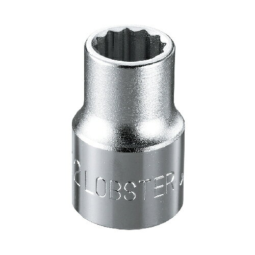 LB エビソケットLM−41512　12．7x15●差込み角は、使用頻度の高いもので構成されバリエーションも豊富●使用場所や作業内容などニーズに合わせて最適のものをお選びいただけます。●山崩れなく高頻度に仕上ったソケット本体です●対辺寸法 ...