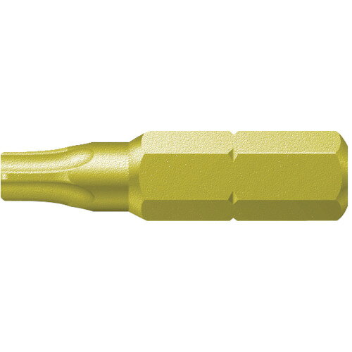 取寄せ品の為2〜3日（稼働営業日発送）【特長】●細軸のドライバー用ビットです。●木材などの加工に適しています。【用途】【仕様】●刃先：T4●全長(mm)：25●差込：6.35mm【材質・表面仕上】【注意事項】【サイズ】長さ：23.00X幅：...