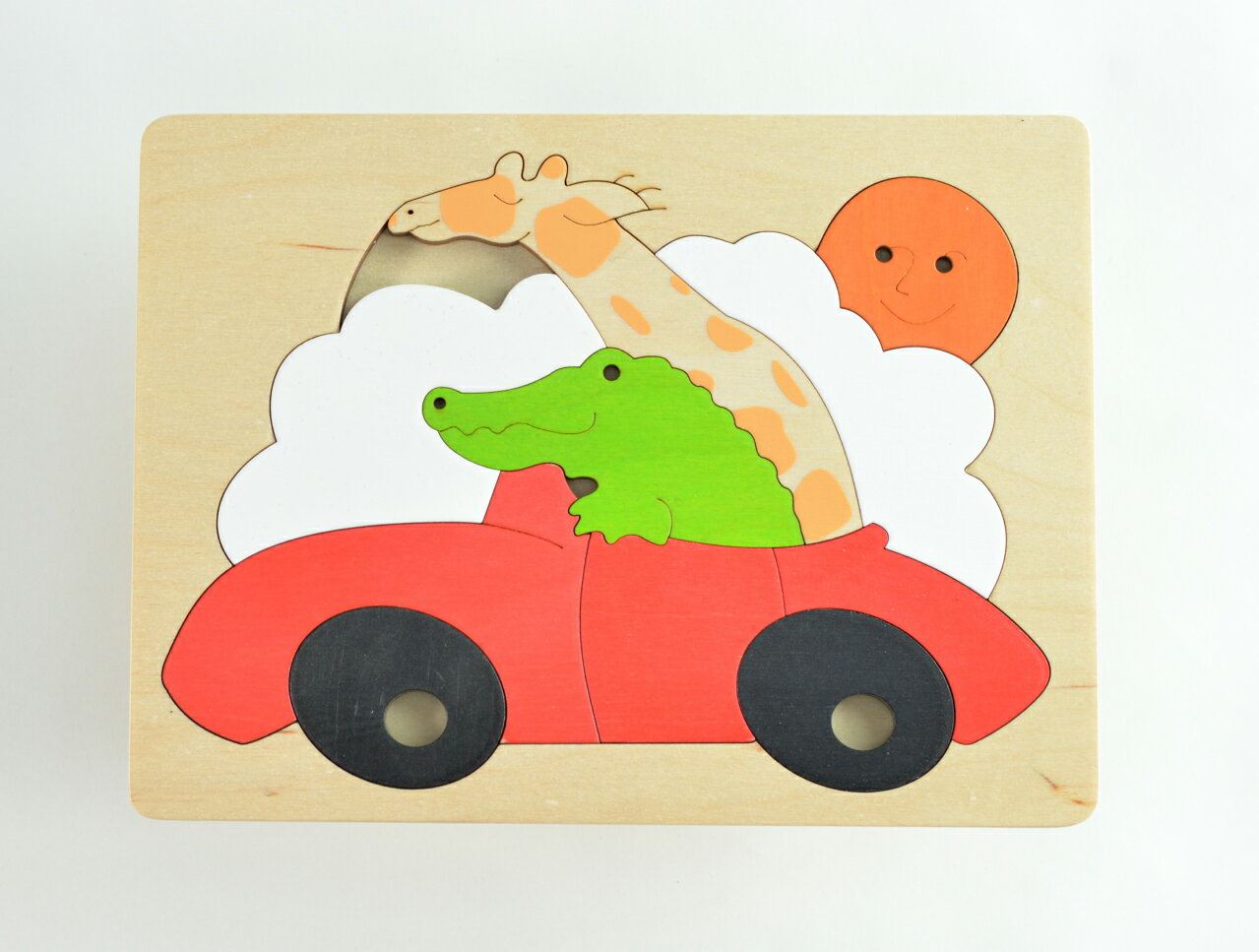 商品情報サイズ大きさ：15×20cm材質木製パッケージシュリンクパック（ビニール）箱なしメーカーGeorge Luck Puzzle／（株）ブラザージョルダン社が販売権を取得し、製造しています。カラフルパズル・ドライブ（ジョージ ラック パ...