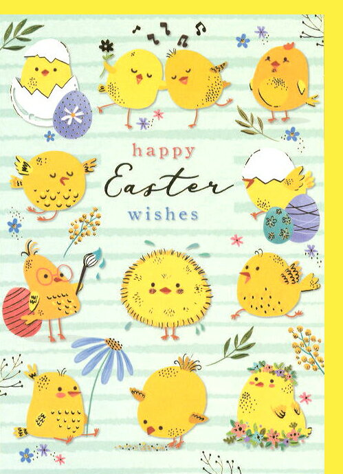 ●封筒サイズ：127×177mm(定形外) ●封筒カラー：黄 ●カードサイズ：120×171mm(2つ折り) ●中面「Have a crackin' day!」の文字あり ●ゴールドフォイル加工あり ●メーカー：The Great Brit...