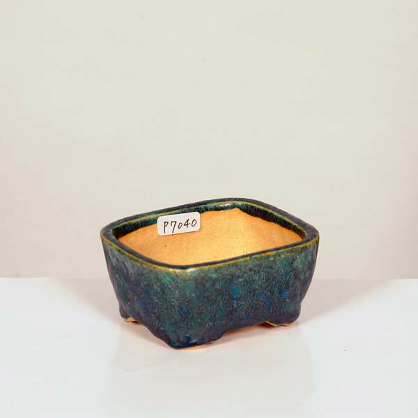 商品説明 浜重兵衛(じゅうべい)　長方鉢 現代小鉢作家。 大阪で作陶されています。 元々、盆栽が好きな方ですので、成育に適したものを作陶されています。 ぽってりと釉薬を使用されています。 他にはない重量感が魅力です。 サイズ 鉢径：約8.0...