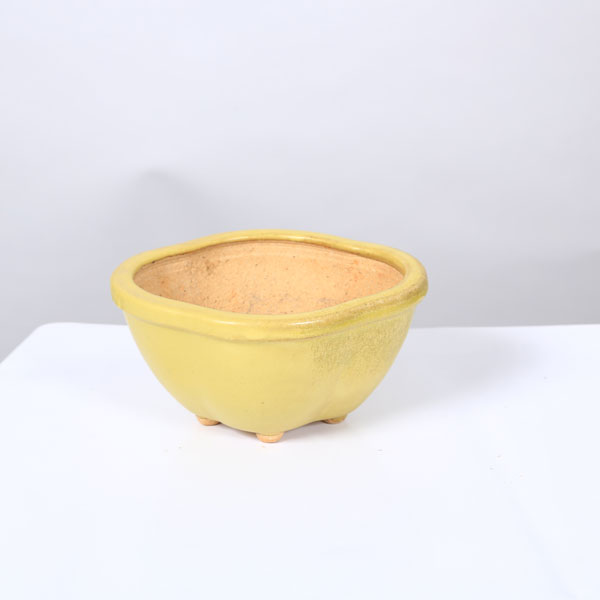 商品説明服部　モッコ鉢　 常滑作家のひとり。常滑土を用いた押型・紐づくりが主で、丸鉢は手びねり・ロクロによるものである。主力は釉薬物で、特に均釉の窯変物に秀でており、撫角長方鉢も独自の作風として顕著である。培養面においても通気性が良く、適し...