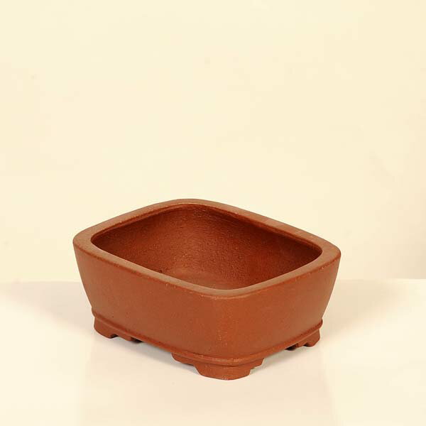 商品説明 柴勝　長方鉢 本名：柴田　勝一 愛知県常滑市出身。 常滑作家のひとりで、タタラと押型による手づくり鉢を作られています。 泥物から釉薬まで幅広い作陶で、樹の育成にも優れた鉢です。 サイズ 鉢径：約12.8cm　高さ：約5.0cm　奥...
