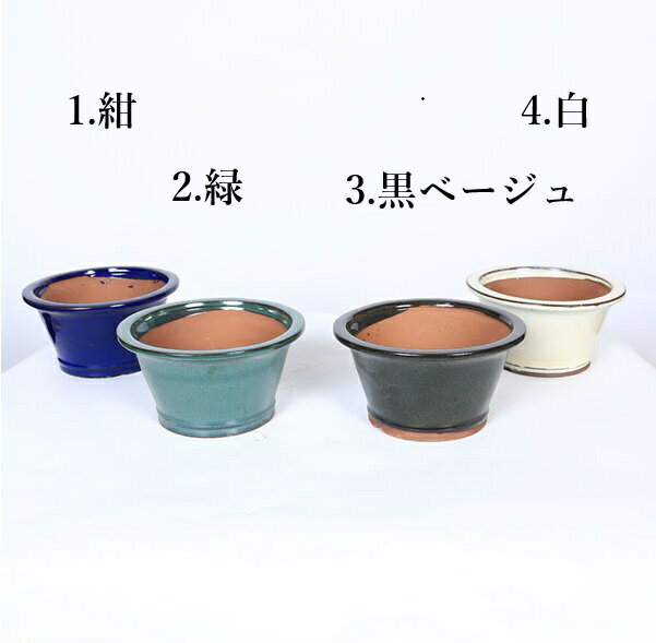 商品説明 鉢：中国丸鉢16.5cm　K63-3*資材 中国製 ※こちらは数量物となっております。 ※ご希望の色をお選び下さい。 ※数量物の為、若干の色の違い(色むら)があります。 ※中国製の為、使用には差し支えのない程度のホツレ（欠け）やシ...
