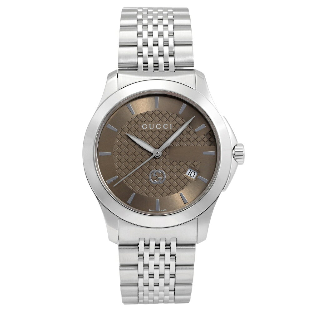 お問い合わせ商品IDW268564ブランドグッチ商品名グッチ&nbsp;GUCCI&nbsp;Gタイムレス&nbsp;YA1264107&nbsp;ブラウン文字盤&nbsp;新品&nbsp;腕時計&nbsp;メンズ型番YA1264107文字...