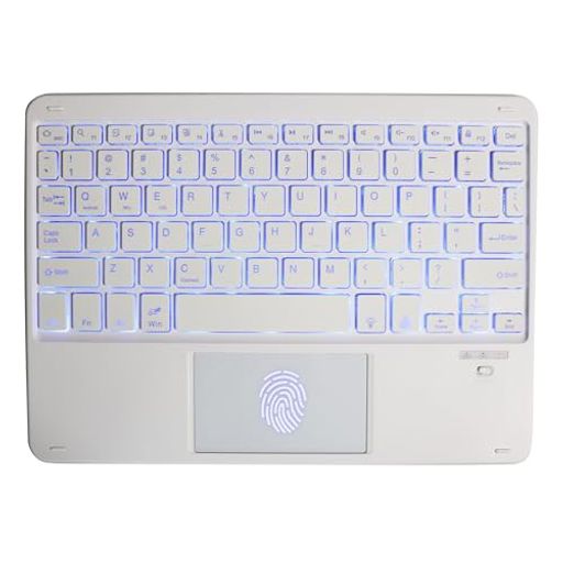 【タッチパッド付き】このキーボードは高感度のタッチパッドを備えており、通常のマウスのすべての機能を備えています。別のマウスを購入しなくても、カーソルを自由に動かすことができます。fn+スペースバー:タッチパッドを閉じて開くことができます。具...