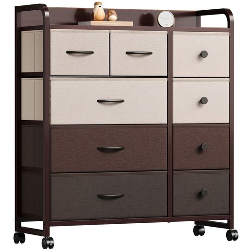 【注意】ランダムにサイドポケット付きのものを送ると、高さが2cmほど高くなります。【すごい収納力】チェストの下二階の引き出しがより高くて、収納できる物がより多様化になります。アクセサリ、ファイル、おもちゃ、お菓子などから、バスタオル、冬着な...