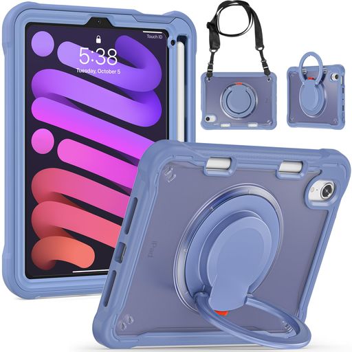 【対応機種】2021年発売iPadmini6(第6世代)8.3インチ(モデル番号A2567、A2568、A2569)。2024発売iPadmini(A17Pro)8.3インチモデル番号:A2993/A2995/A2996に対応保護ケース ⭐...