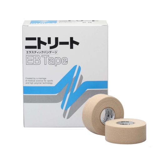 幅:25mm 長さ:4m(伸尺) 入数:12巻入 部位:指・首用 基材:綿 粘着剤:天然ゴム系粘着剤 生産国:日本