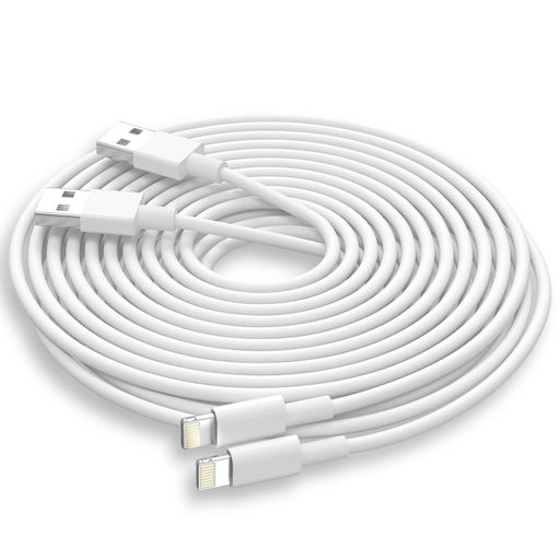 セット内容:USBライトニングケーブル【3M+3M】2本セット。さまざまな場面で使用できます。自宅、仕事、旅行、オフィス、自習室、喫茶店や車内等多くの場所でご利用いただけます。 高品質のケーブル:充電中に短絡が発生しないように、設計と製造に...
