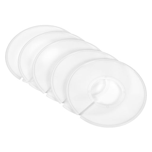 カラー:ホワイト;直径:90mm、35mm(外側*内側) 特徴:丈夫なプラスチック素材でできており、軽量で持ち運びができ、長期間使用しても耐久性があります 利点:服のサイズの仕切りは、スロット開口部の機能であり、簡単に固定し、ストレージシス...