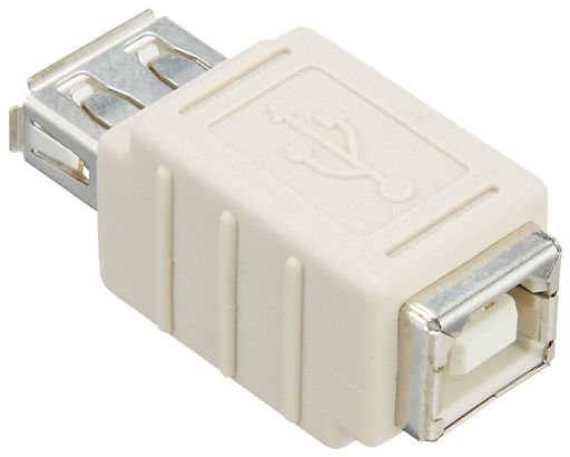 【型番】:AD-USB6 【コネクタ形状】:USBBコネクタメス-USBAコネクタメス 【結線】:ストレート全結線 【色】:ホワイト パッケージに、焼却しても有毒なガスが発生しない材料を使用しています。
