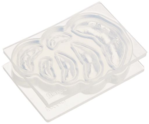 シリコーン製ミニチュア用型抜き 樹脂粘土をはじめとする自然乾燥粘土、オーブン粘土・UVレジンにご使用頂ける便利なシリコーン型 フリーハンドでの制作が難しいえだ豆のシェイプと表面の複雑な質感を手軽に6サイズのミニチュアで再現 仕上がりサイズ(...