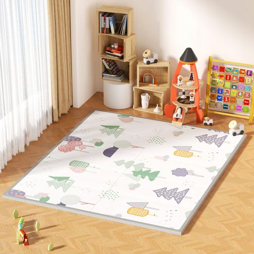 【高密度XPE素材】私たちがXPE素材を選んだのは、それが環境保護材料と安全材料であり、XPE素材には何のにおいもなく、私たちは赤ちゃんの健康を第一に考えています。私たちのベビーマットは柔らかくて弾力性があり、強力な緩衝吸収性能もあり、赤ち...