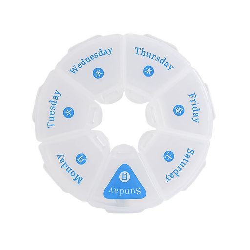 7日分の収納:月曜から日曜まで、毎日の薬やサプリメントを整理できる便利な7つの仕切り付きピルケース 防湿設計:密閉性の高い構造で、薬やサプリメントを湿気から守り、新鮮な状態を保持 コンパクトサイズ:持ち運びやすい小型設計で、バッグやポケット...