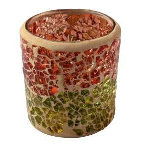 モザイクをモチーフにしたロマンティックなキャンドルグラス。ブルーの濃淡が空を思わせる「シエル」、赤・オレンジ・グリーンの華やかな「クラシーク」、白・赤・パープル・グリーンの彩りが美しい「アール」の3種類のカラーバリエーションがあります。※商...