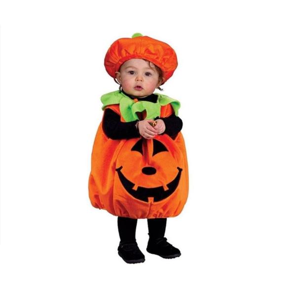 製品仕様 商品名 カボチャ かぼちゃ パンプキン 赤ちゃん 子供用 キッズ コスチューム コスプレ ハロウィン 衣装 ベビー 仮装 幼児コスチューム 24ヶ月まで 着ぐるみ きぐるみ 衣装 キッズ ベビー 子供向け サイズ／寸法 着丈:約5...