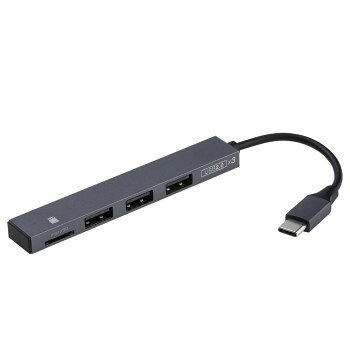 持ち運びしやすい極薄極細で強靭なアルミボデイのUSBハブ。Type-CのPCにUSBType-Aの機器を変換接続します。不足がちなポートを増やせます。ノートPCで使いやすい7cmケーブルです。【ご使用上の注意】※本製品をUSB充電器に接続し...