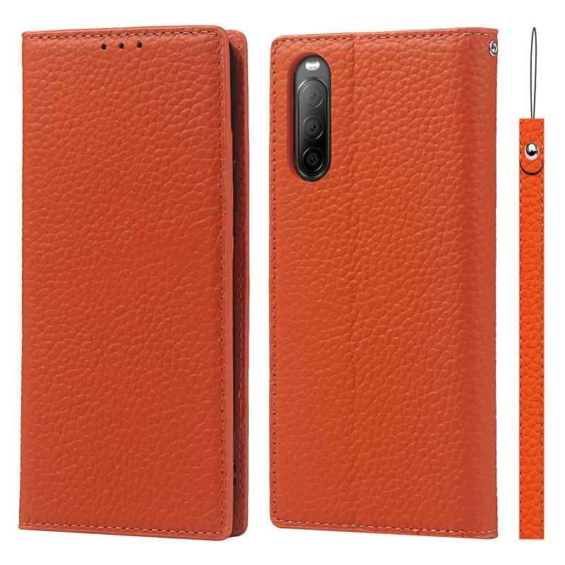 Litchi pattern case for Xperia 10 II