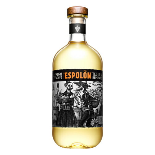 テキーラ 酒 通販 人気商品 最安値に挑戦中！「エスポロン レポサド」は、ブルーアガベ100％の原酒をアメリカンオークの新樽で2〜4ヶ月間丁寧に熟成させた、バランスに優れた一本です。美しい黄金色の液色に、アガベ本来の力強い風味と、樽由来の繊...